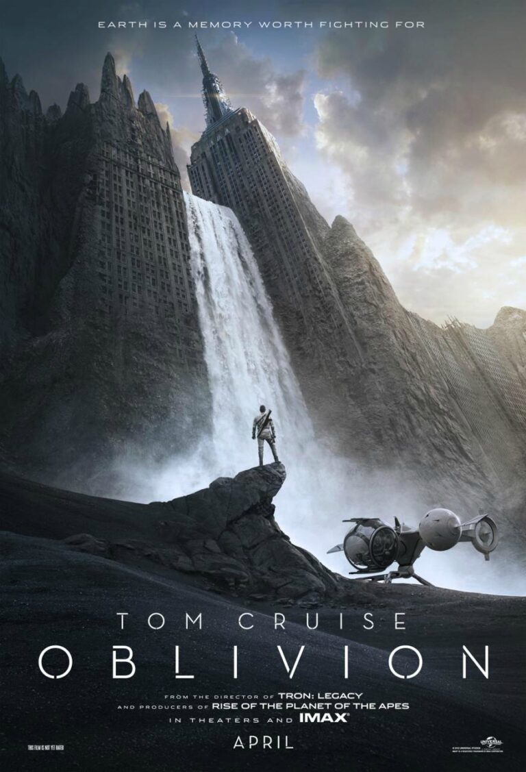 Film Review: OBLIVION (2013): Tom Cruise, Olga Kurylenko, Melissa Leo