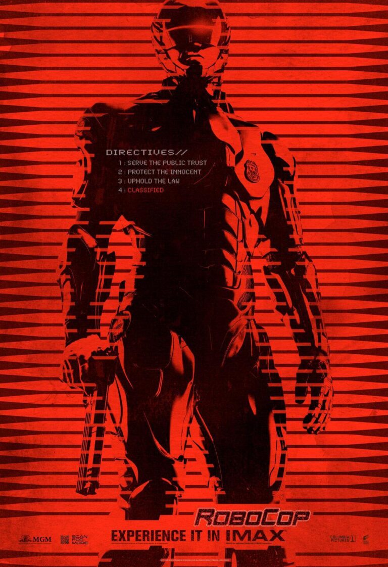 ROBOCOP (2014) Movie Poster 4: Joel Kinnaman Gets Shady for IMAX
