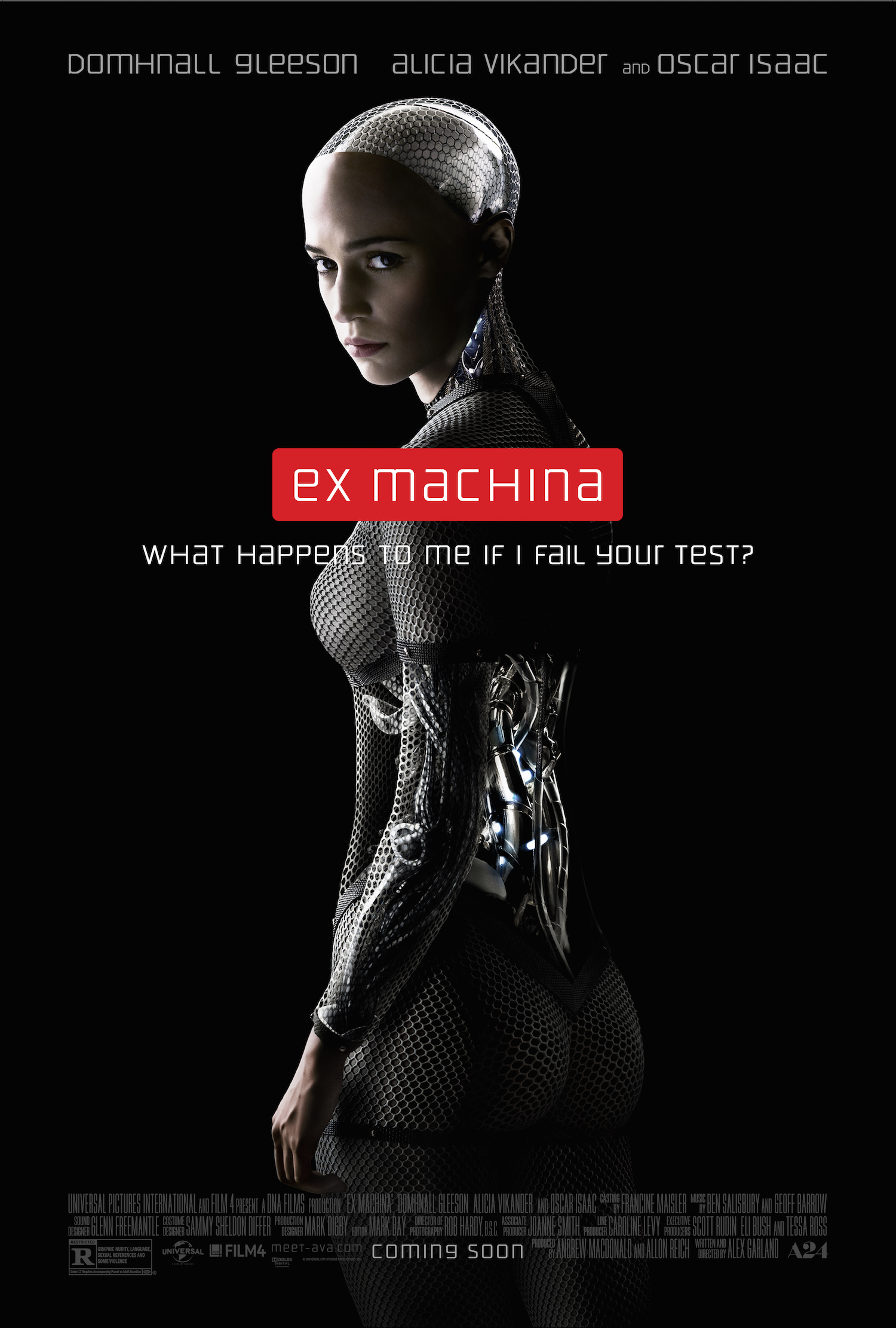 Ex Machina 2015 Movie Trailer 2 Clip Poster Who Is Testing Whom